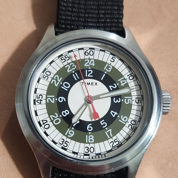 Timex x Todd Snyder MOD Inspired 40mm Watch w/ Nylon Strap #TW2R78900JR ...