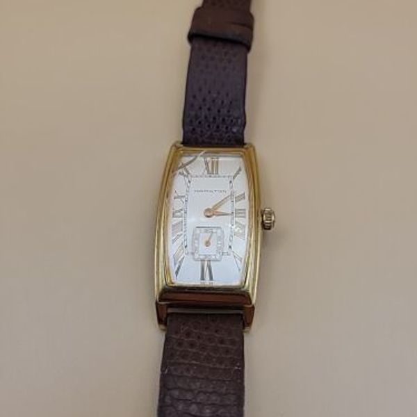 Hamilton 6204 Registered Edition Watch Crack Crystal AS IS ...