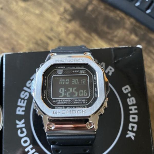 casio g-shock gmw-b5000 stainless steel | WatchCharts Marketplace