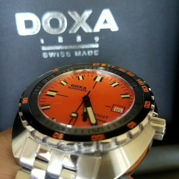DOXA Limited Edition SUB Pro 1500m Diver Automatic Watch Soprod A10 25J ...
