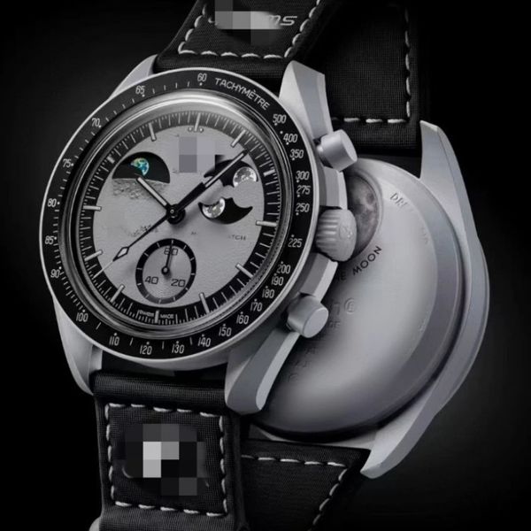 New Swatch x Omega Moonswatch Mission To The EarthPhase Watch - With ...