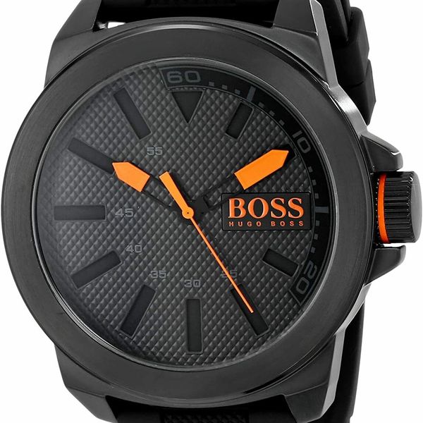 Hugo boss black and orange watch store