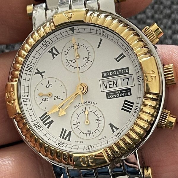 orologio rodolphe by longines valjoux 7750 cronometro automatico ...