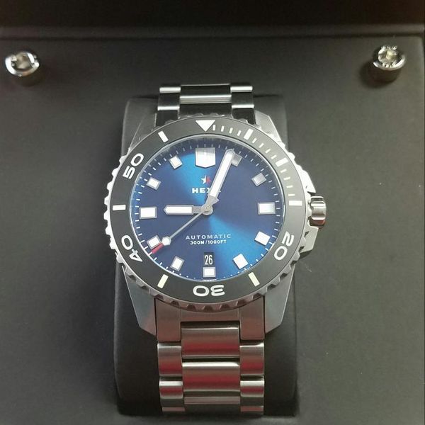 FS: Hexa Osprey Automatic Dive Watch Blue Dial | WatchCharts