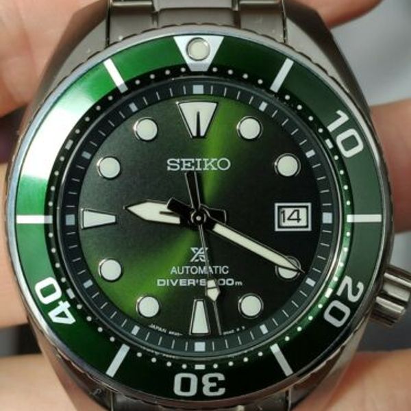 Seiko Prospex Green Sumo Hulk, Scuba Automatik Diver Taucheruhr ...