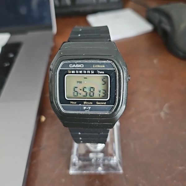 Casio F-7 Watch Digital | WatchCharts Marketplace