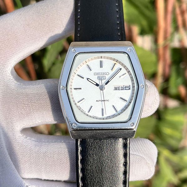 Vintage Seiko 5 Automatic "Hexagonal Shape" Original Japan Men's Watch ...