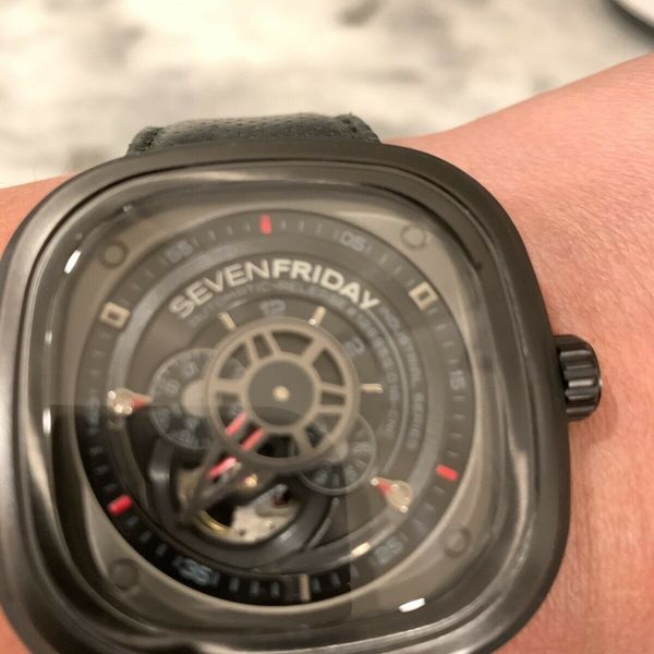 SevenFriday P3/01 Industrial Series Automatic Watch...No box or papers ...