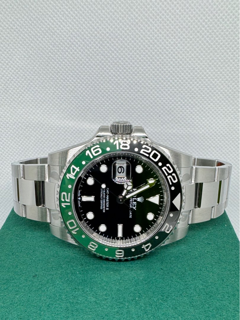New Full Factory Stickers 12/2023 Rolex 126720VTNR Sprite Oyster GMT ...