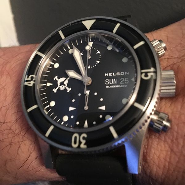 Helson Blackbeard Chrono | WatchCharts Marketplace