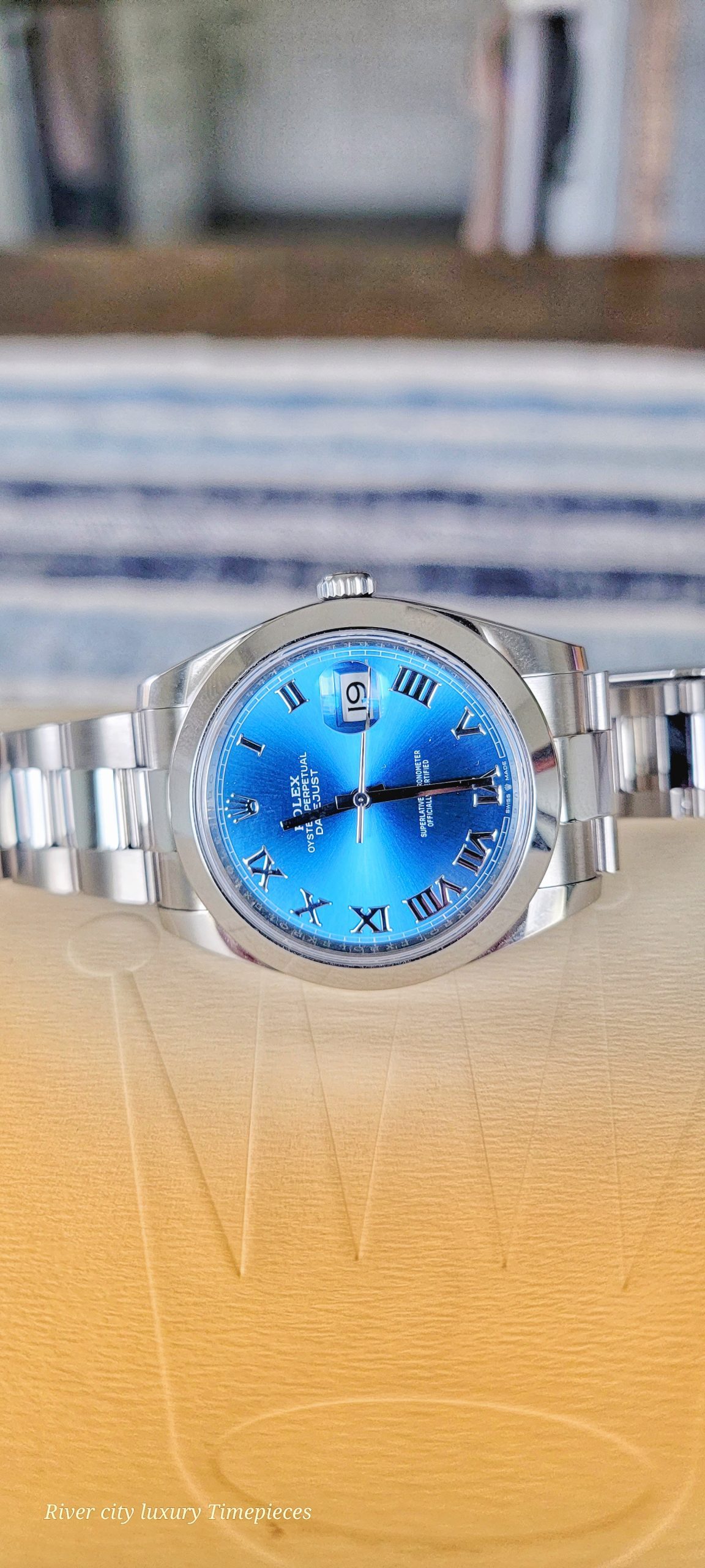 FS: Rolex Datejust 41 azzurro blue dial! | WatchCharts