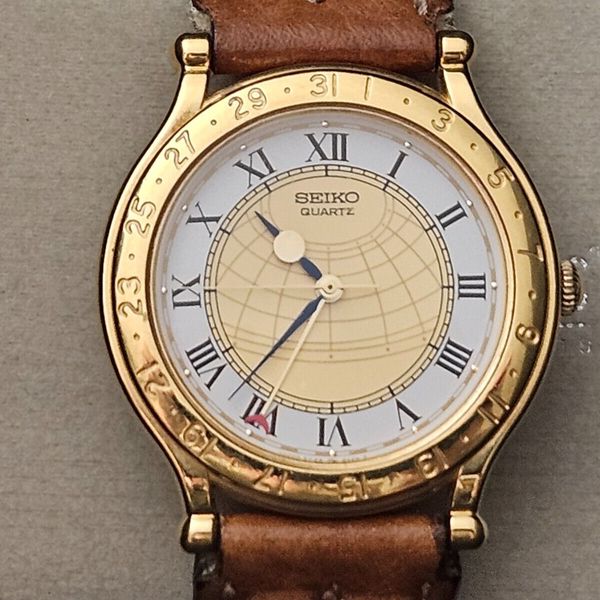 Vintage Seiko Quartz Age Of Discovery Watch | WatchCharts Marketplace