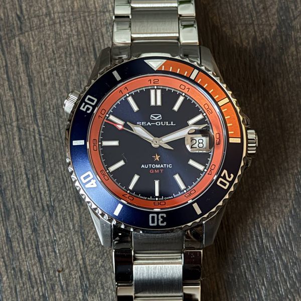 FS Seagull Ocean series gmt 200M dual time Diver | WatchCharts