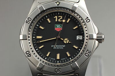 [N MINT] Tag Heuer 2000 Professional Date WK1110-1 Quartz Men's Watch From JAPAN | WatchCharts ...