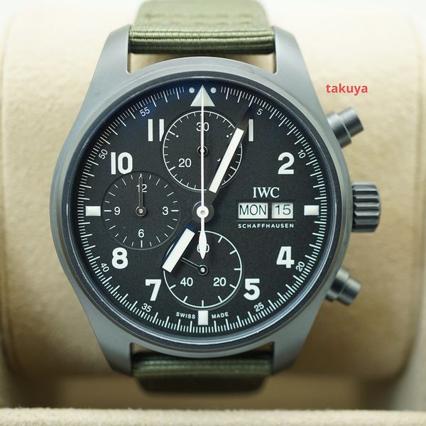 FSOT:LNIB IWC IW387905 PILOT's WATCH CHRONOGRAPH “TRIBUTE TO 3705” 2021 ...