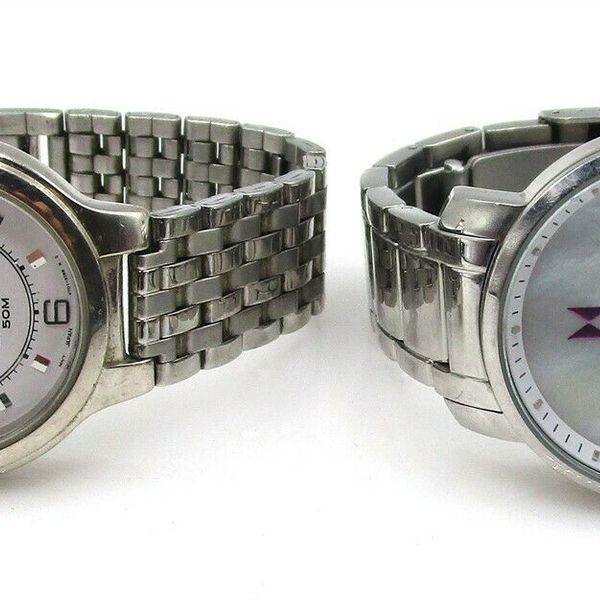 Seiko WR 50Bar V701-2H10 952573 & MVMT 3ATM WR F03 St Steel Watches ...
