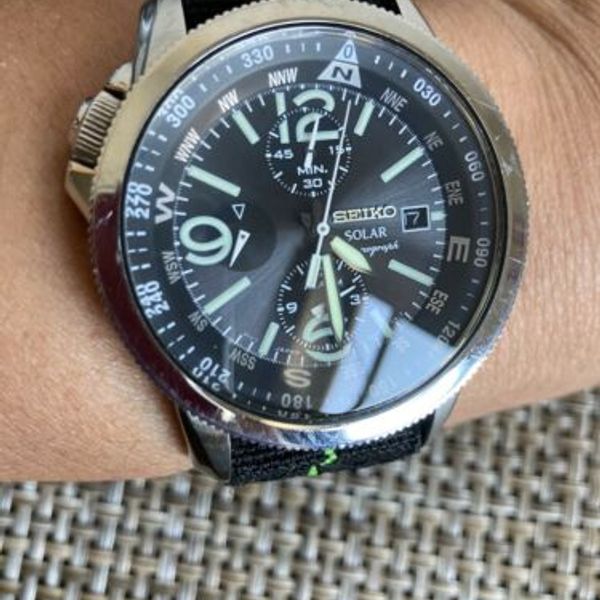 Seiko Prospex Men's Black Watch - SSC081 | WatchCharts