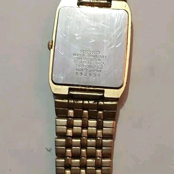 Seiko Quartz 7N29-5B29 Men's Watch NOT WORKING Parts or Repair | WatchCharts Marketplace
