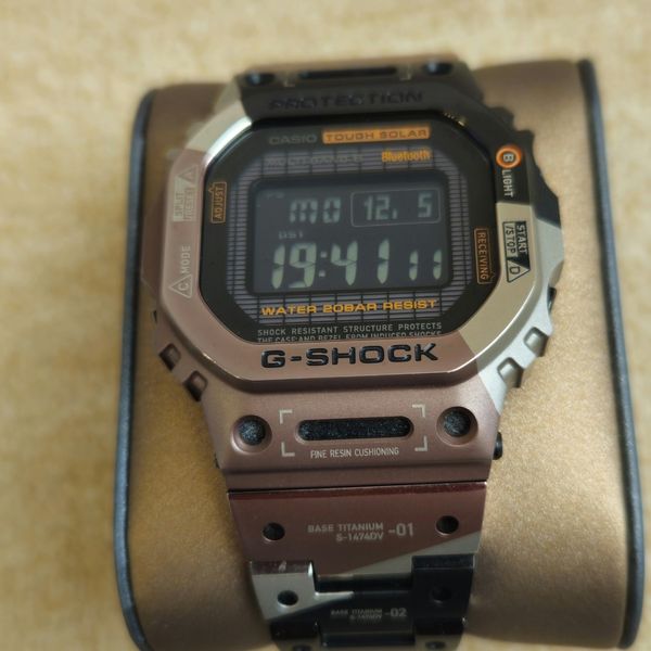 Casio G-Shock GMW-B5000TVB-1ER Titan - GMW B5000-TVB Virtual Armor ...