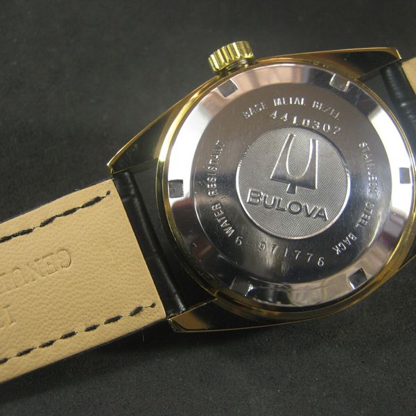 Classic BULOVA SUPER SEVILLE PRESIDENT Automatic Date Men Serviced A1 ...