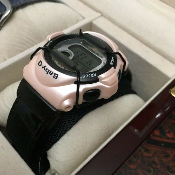 Casio Pink G-Shock BG-540 Baby-G Module 2136 Alarm Chronograph Watch ...