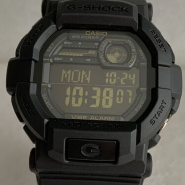 Casio Mens G-Shock World Time Black Watch. GD-350-1BER. | WatchCharts ...
