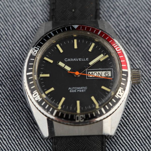 [WTS] Caravelle Devil Diver with day date / coke bezel | WatchCharts ...