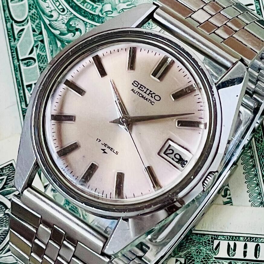 SEIKO Men's Automatic Watch 7005-8000 Analog Used 17 Jewels Date U1450 ...