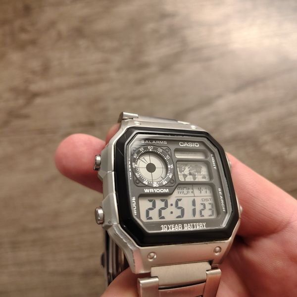 Casio AE-1200WHD-1AVEF World Time | WatchCharts Marketplace