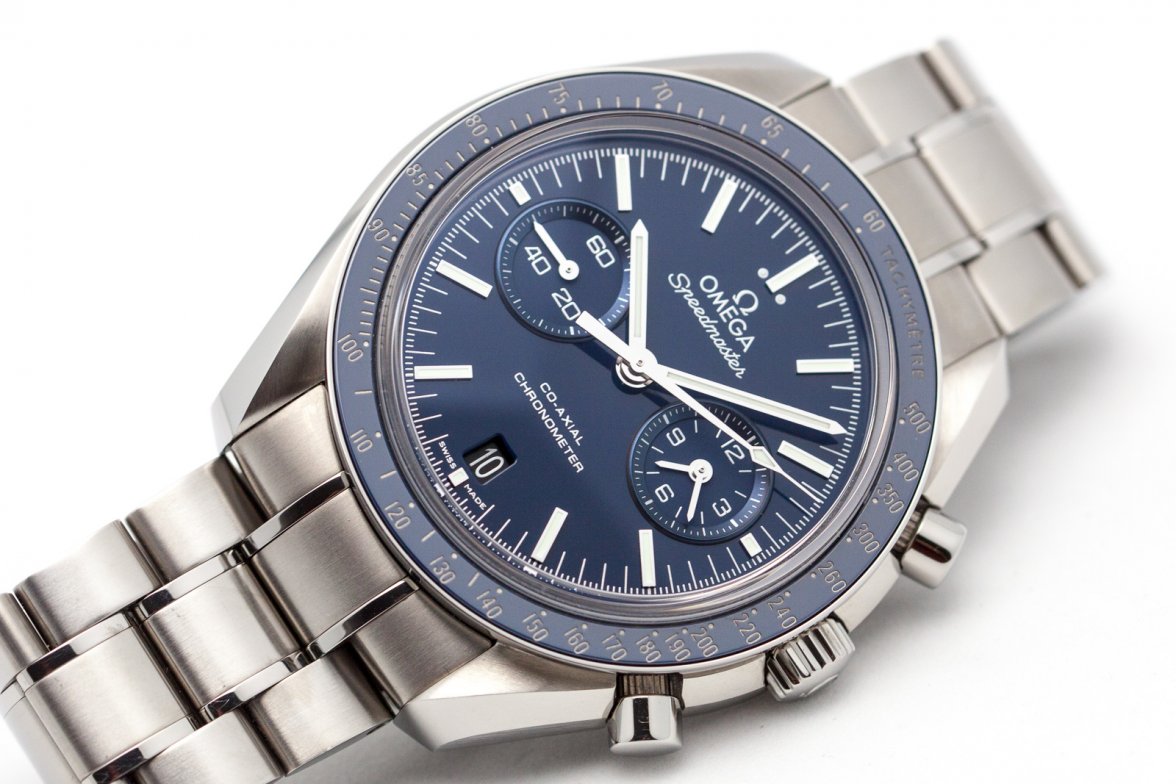 SOLD Omega Speedmaster Titanium Moonwatch Co-Axial Chronograph ...