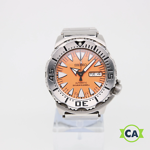 Seiko Superior SRP309K Orange Monster Men's 200m Diver Automatic Watch ...