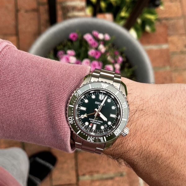 [$1,150 USD] FS: Seiko Prospex GMT SPB381 - Green Dial/Bezel ...