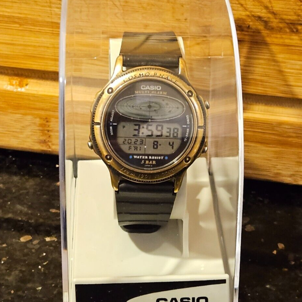 Casio CGW-91 Cosmo Phase Module 830 CGW 50 500 90 Planetarium Watch ...