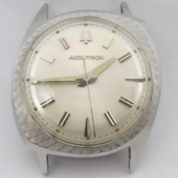 1966 Asymmetrical Stainless Steel Accutron 214 Case Reference 2624 ...