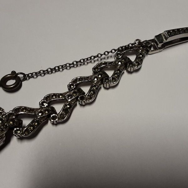 Very Pretty Vintage "Rotary" Ladies Marcasite Watch.. Rare & Working ...