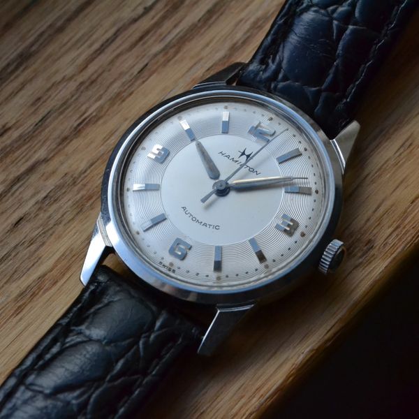 FS: Stainless Steel 1960's Hamilton Automatic | WatchCharts Marketplace