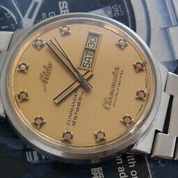NICE MIDO COMMANDER DATODAY CHRONOMETER CAL.1157 AUTOMATIC SWISS MADE ...