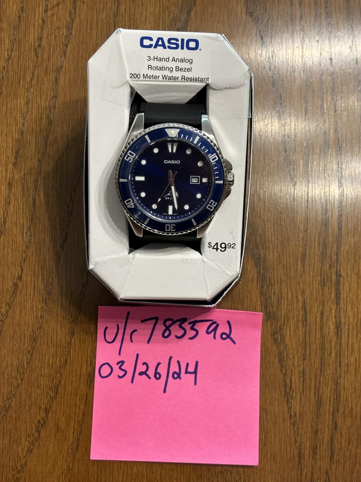 [WTS] Casio Duro “Bluro” MDV106B | WatchCharts Marketplace