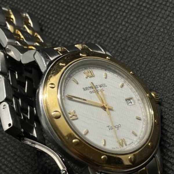 Raymond Weil Tango 5560 Men’s Watch 36mm Two Tone | WatchCharts