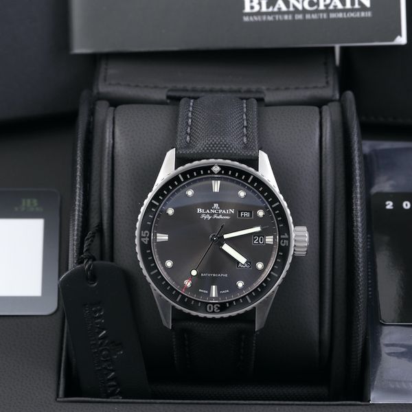 FS: 2021 Blancpain Fifty Fathoms Bathyscape Quantieme Annuel 5071 1110 B52A | WatchCharts