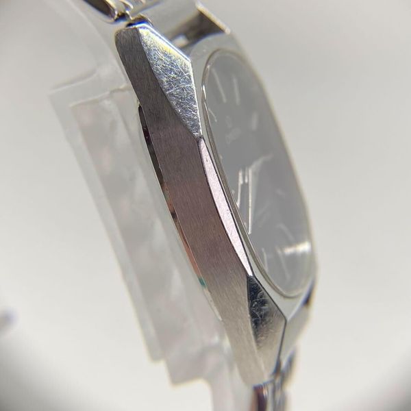 OMEGA Constellation Watch Silver Black Dial Vintage Quartz Working from ...