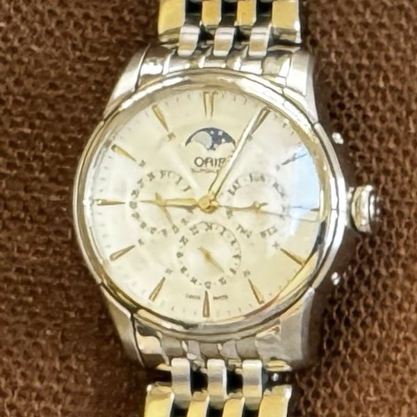 [NEAR MINT w/tags, no Box] ORIS Artelier Moonphase 42mm Automatic Men's ...