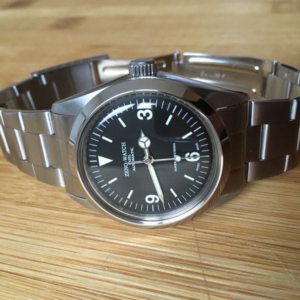 SOLD Zeno Watch Basel Explorer "ZEX" $415/360 | WatchCharts Marketplace