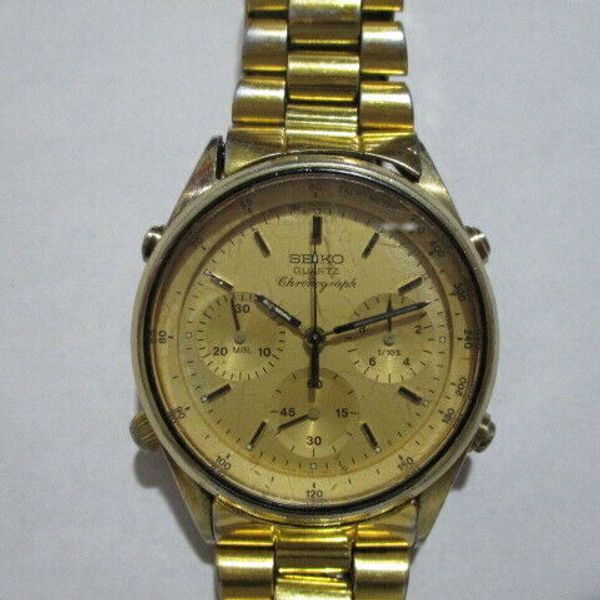 VINTAGE MEN'S SEIKO JAMES BOND CHRONOGRAPH 7A28-7079 RUNNING NEW BATTERY | WatchCharts Marketplace