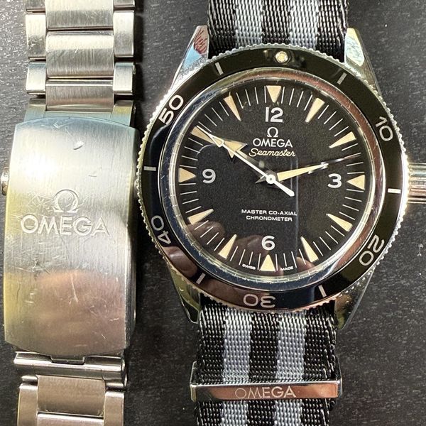 [WTS] Omega Seamaster 300 Black Dial with NATO strap and bracelet ...