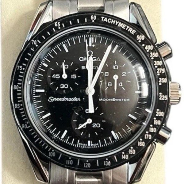 Omega Moon x Swatch Metal Mod Mission To The Moon | WatchCharts Marketplace