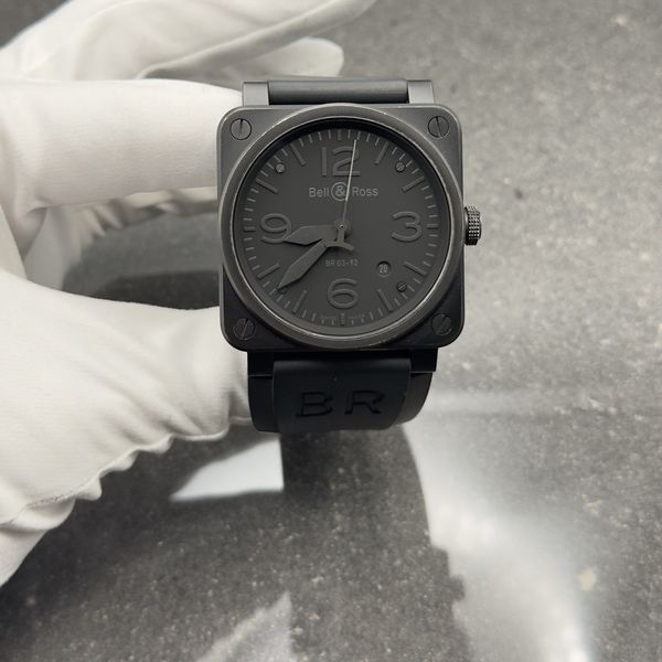 Bell&Ross Phantom BR03-92-S Automatic Date Stainless Steel Watch ...