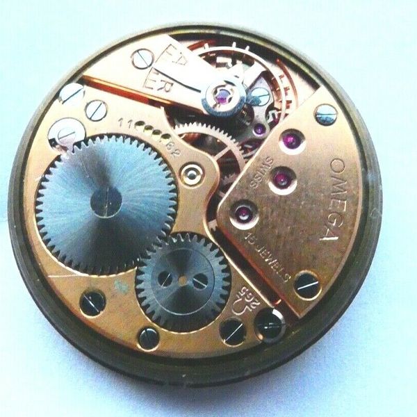 1950 cal 265 GENTS JUMBO OMEGA movement not working need clean ...
