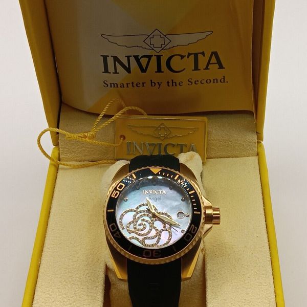 Ladies INVICTA Angel Watch in Original Case | WatchCharts Marketplace