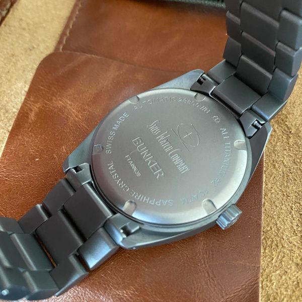 [WTS] SWC, Swiss Watch Company Bunker Titanium on Bracelet ...